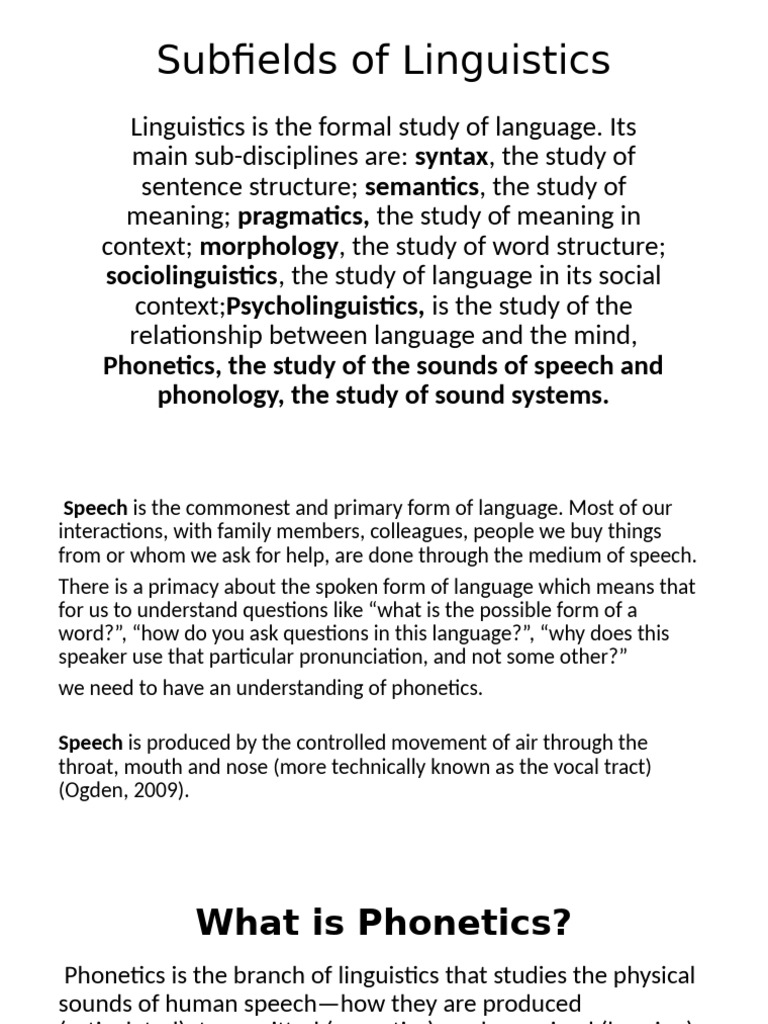 Introduction to Phonetics & Phonology | PDF | Phoneme | Phonology