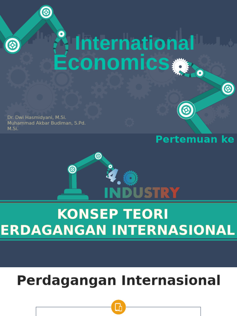 Konsep Teori Perdagangan Internasional | PDF