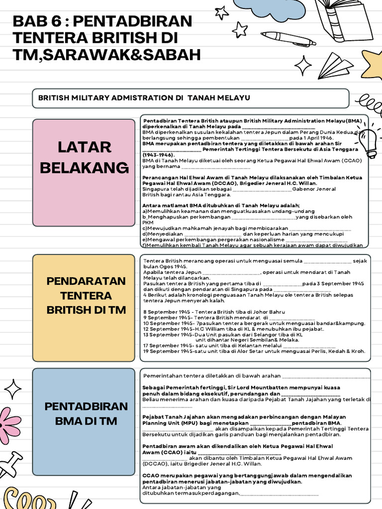 Assessment PMI Self Reflection in Cute Pastel Doodle Style PDF | PDF