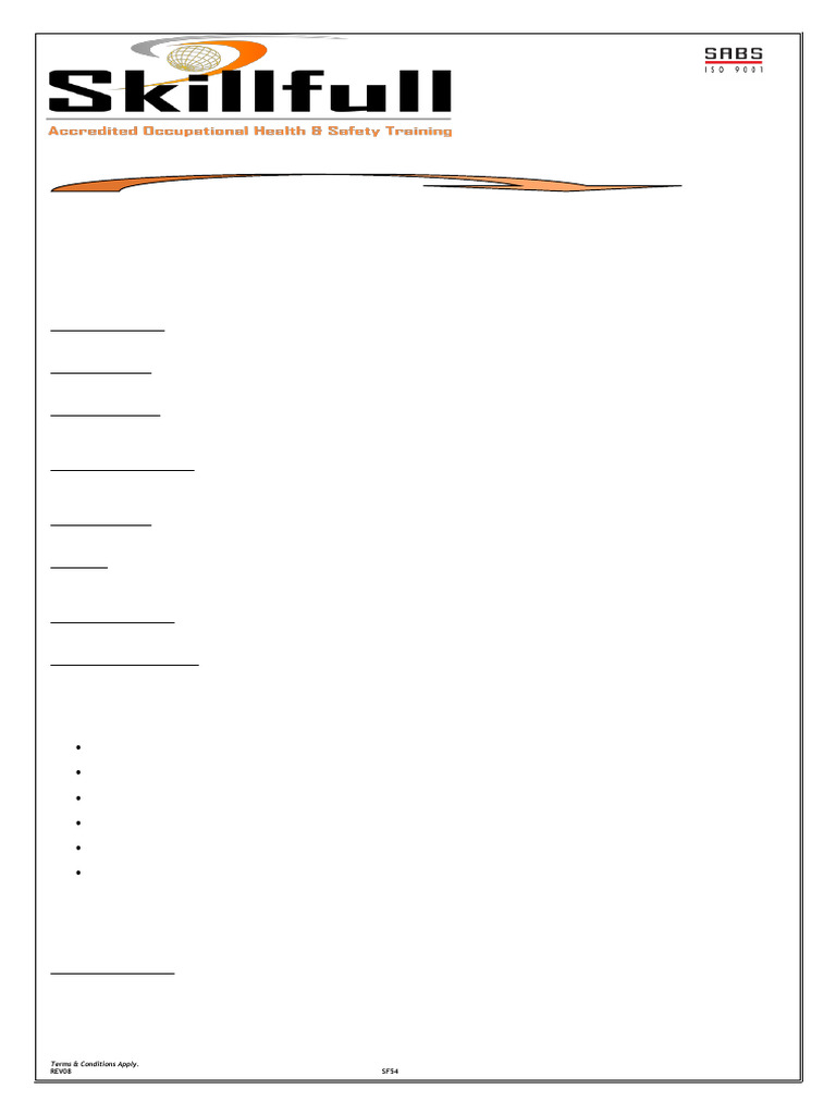 Comsoc 1,2&3 FT ABSA 2025 | PDF | Occupational Safety And Health | Safety