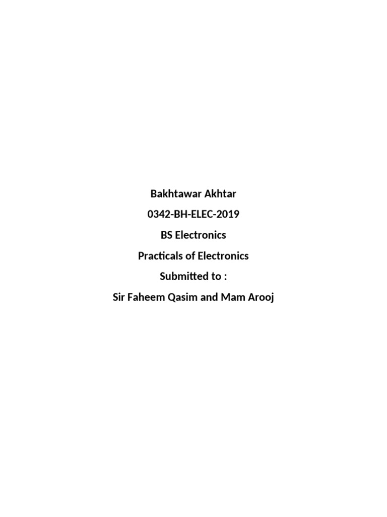 Thesis Work | PDF