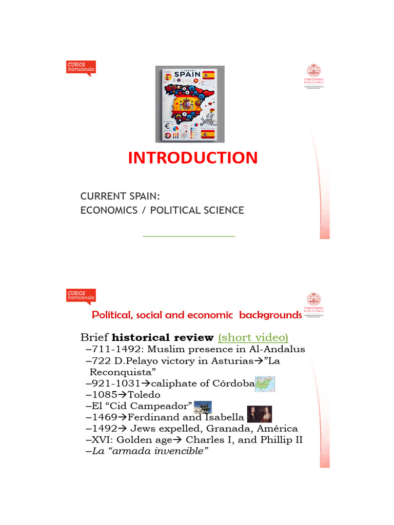 Intro | PDF | Spain | Recession