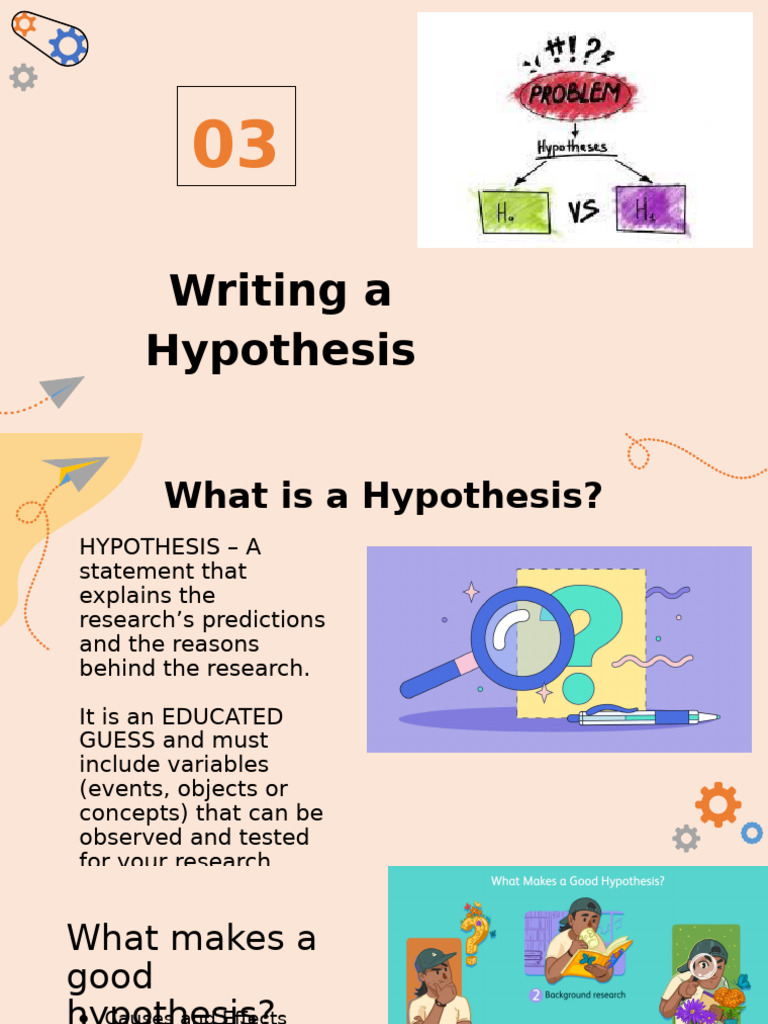 Formulating a Testable Hypothesis | PDF