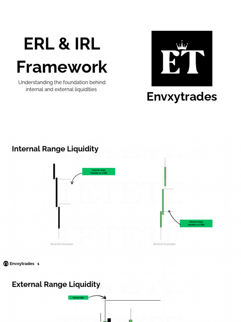 ERL and IRL Liquidity Framework | PDF