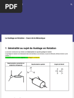 Guide Complet du Guidage en Rotation | PDF | Palier (mécanique ...