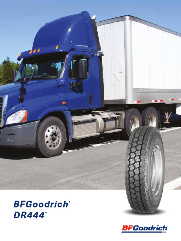 Llanta BFGoodrich DR444: Tracción y Durabilidad | PDF | Tecnología de ...