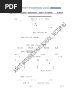 MAT1320 Calculus I Practice Exam | PDF | Multiple Choice | Mathematical Concepts
