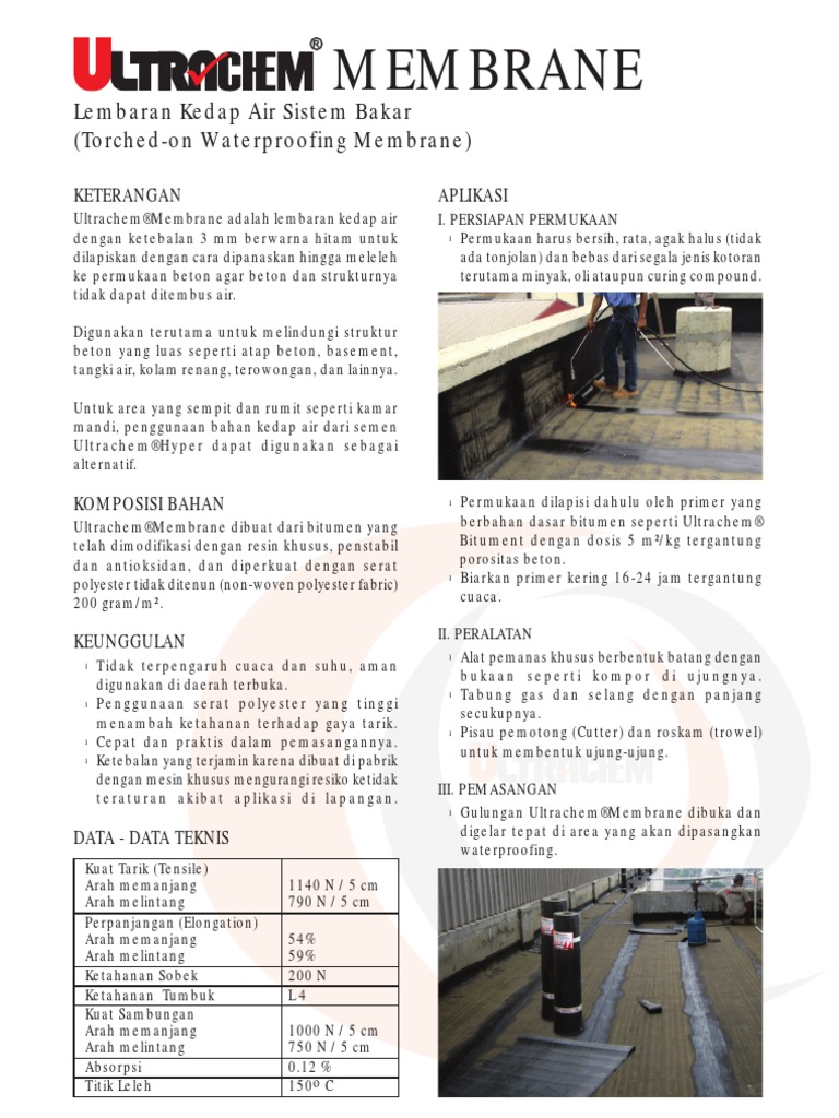 Ultrachem Membrane | PDF