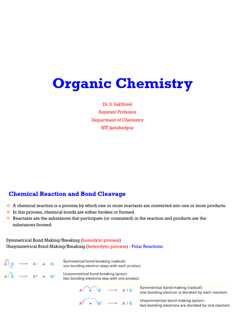 Organic Chemistry Complete | PDF | Chemical Reactions | Nuclear ...