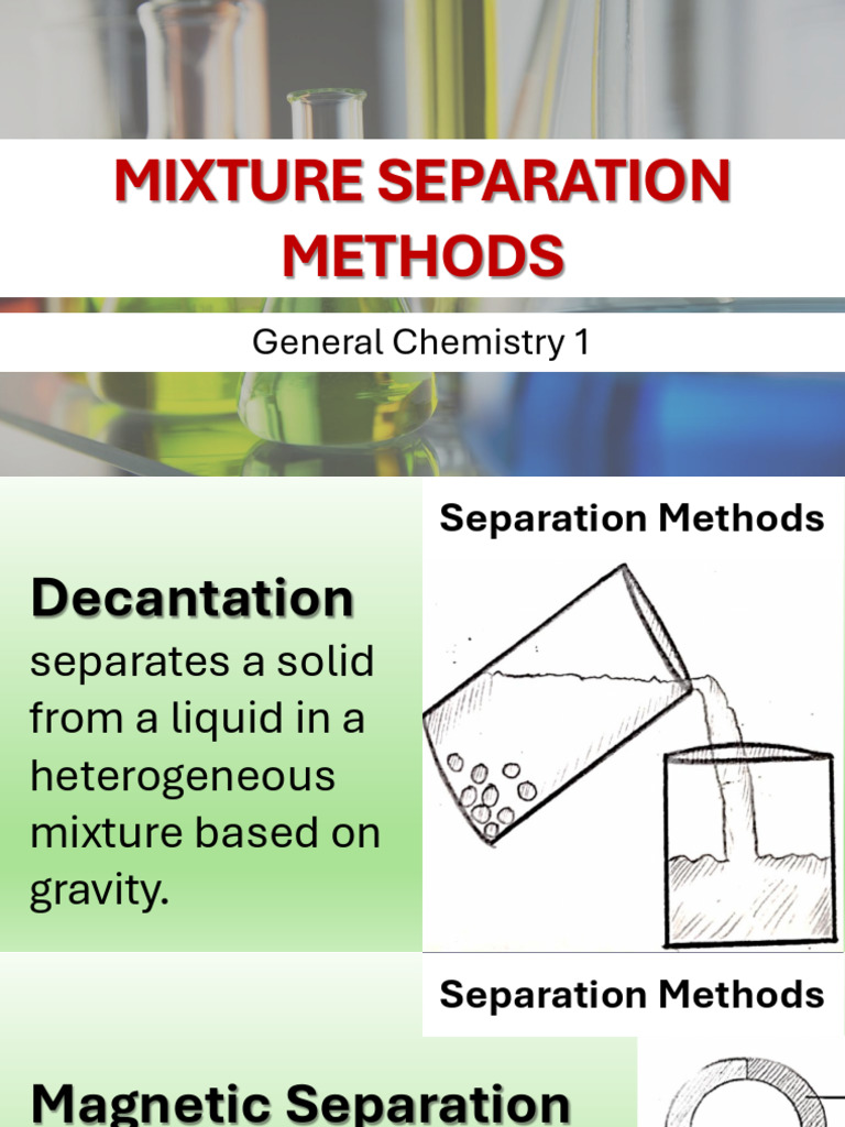 L2 Mixture Separation Methods | PDF
