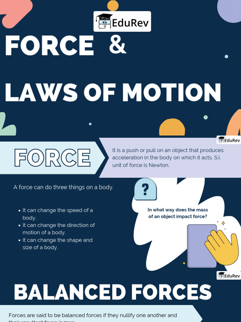 Newton's Three Laws of Motion | PDF | Force | Newton's Laws Of Motion