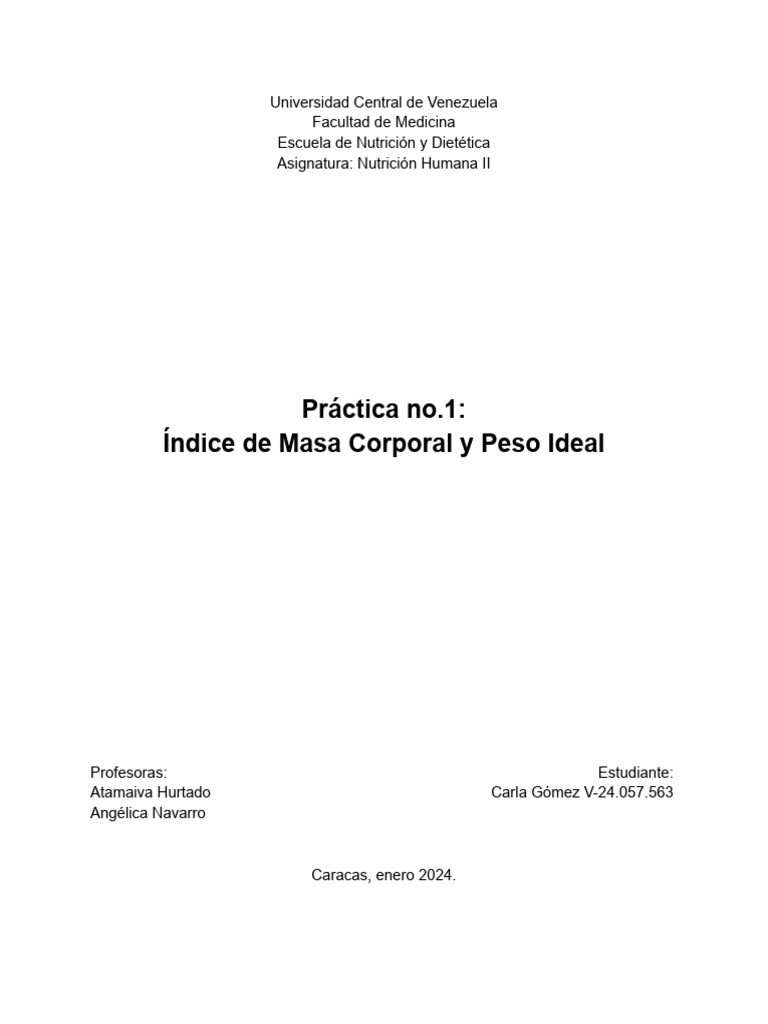 Práctica No.1 Carla Gómez | PDF