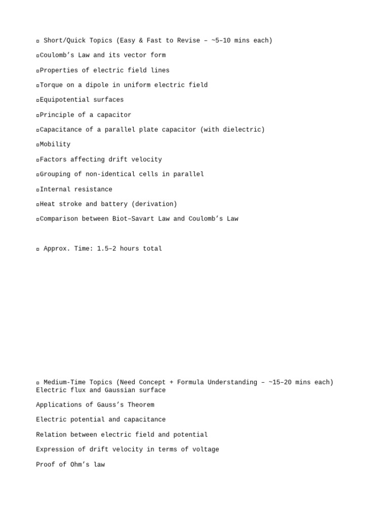 ? ShortQuick Topics (Easy & Fast T | PDF