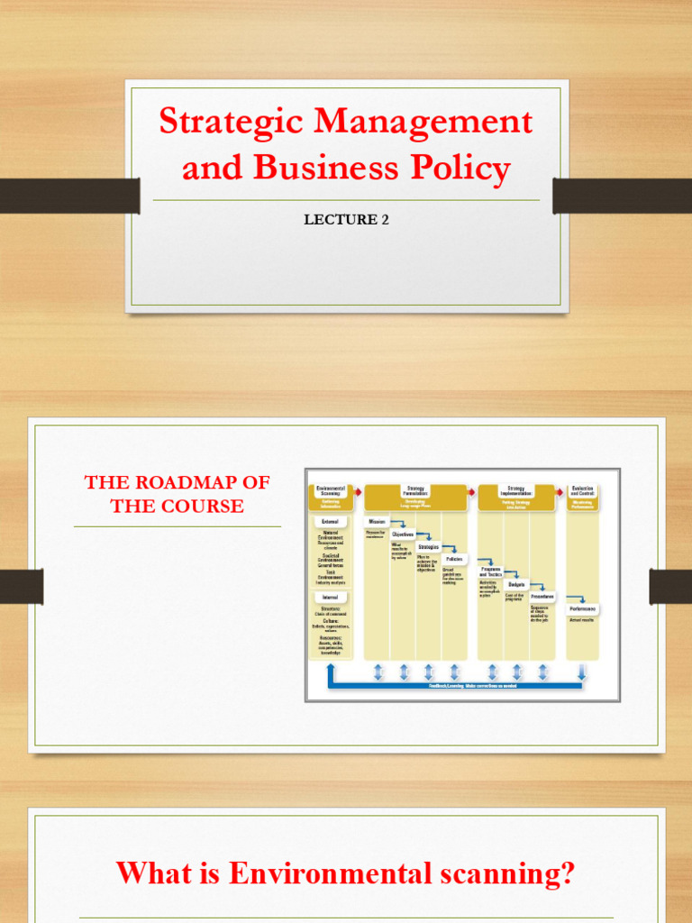 Environmental Scanning in Strategic Management | PDF | Electric Vehicle ...