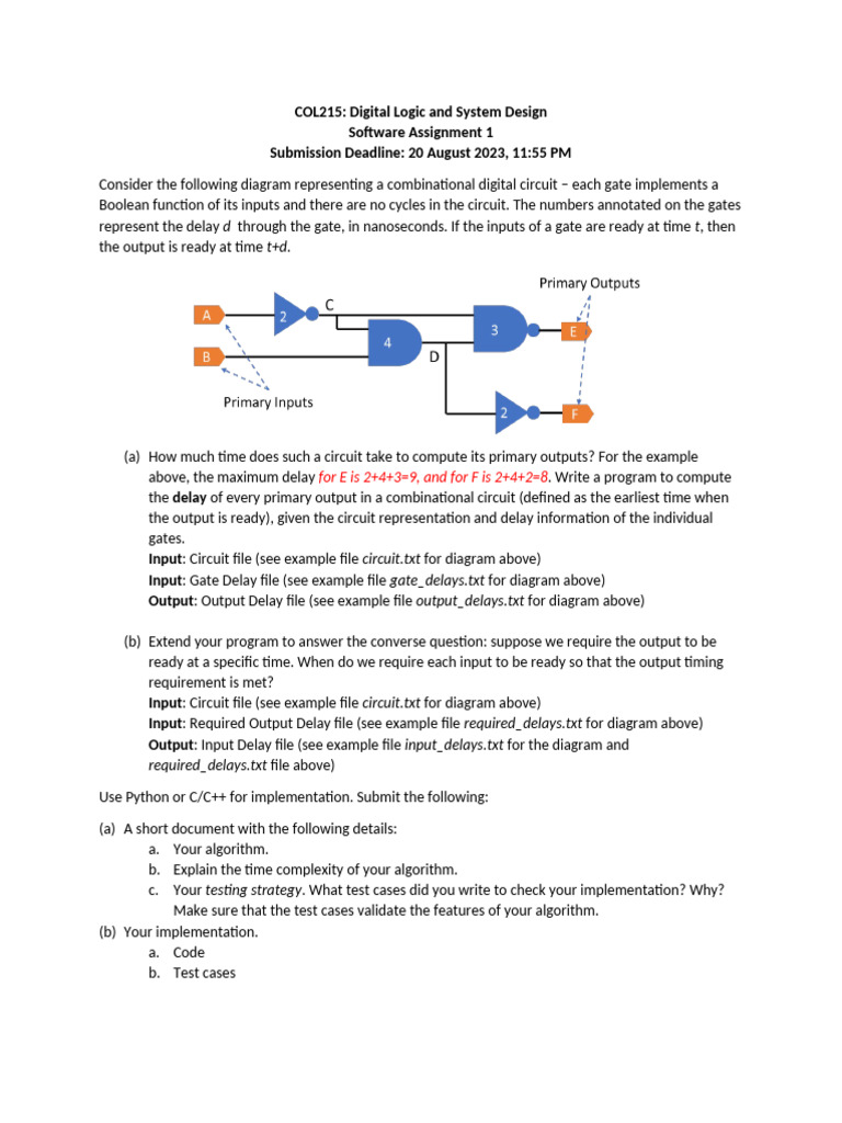SW Assignment 1 | PDF