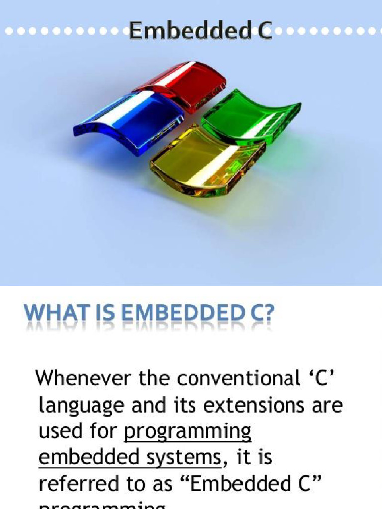 Embedded C 1 | PDF