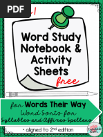 LETRS Spelling Screener Instructions | PDF | Word | Spelling