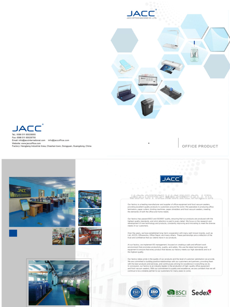 Jacc Office Catalog 2025 | PDF | Paper | Stationery