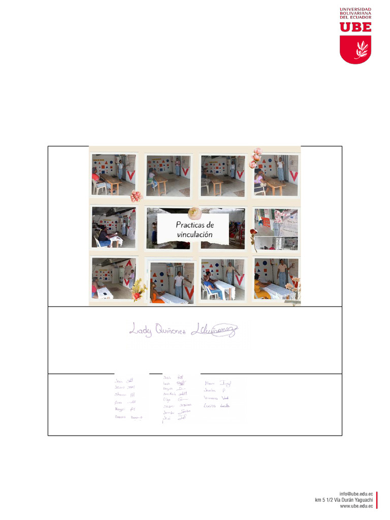 Practicas Comunitarias Ube | PDF