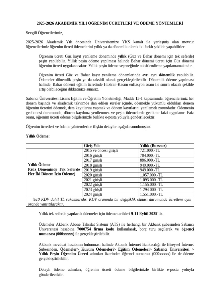 2025-2026_devam Eden YKS | PDF