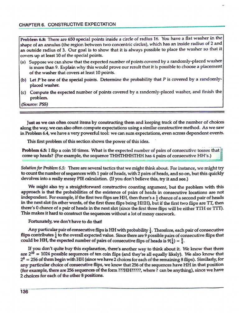 Intermediate Counting and Probability - AOPS - Part-4 | PDF