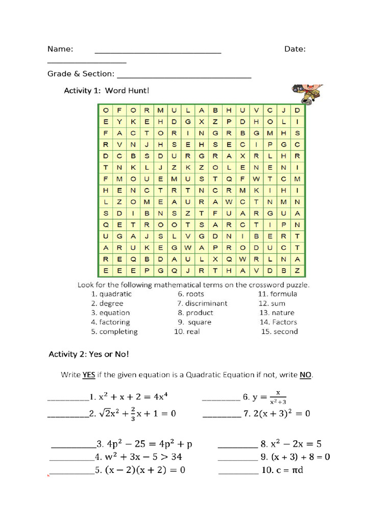 Las Grade 9 (1st Quarter) | PDF