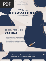 Vacuna Hexavalente: Esquema y Protección | PDF | Inmunología ...