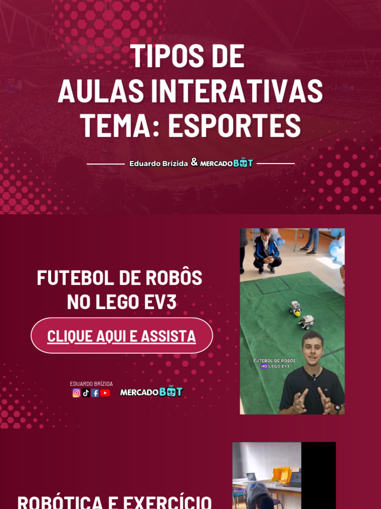 eBook Tipos de Aulas Interativas (Esportes) - Eduardo Brízida e ...