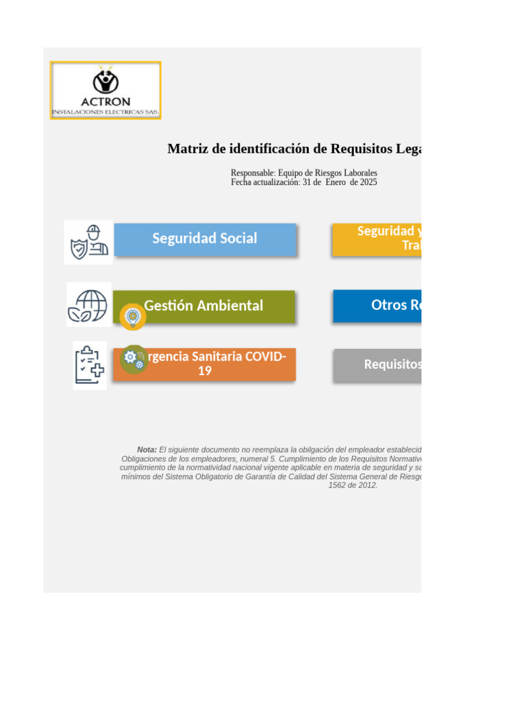 Req Legales Ssta - Octubre 2024 | PDF | Derecho laboral | Pensión