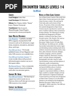 D&D 5E Trinket List and Tables | PDF