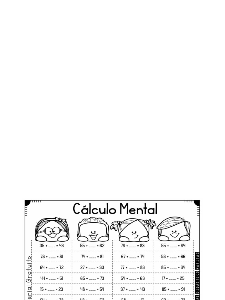 Calculo Mental | PDF