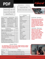 Cyberpunk Red Reference Sheets Fixed | PDF | Equipment | Firearms