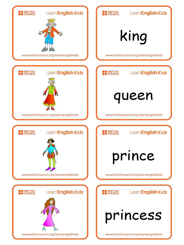 Fairy Tale Flashcards Overview | PDF