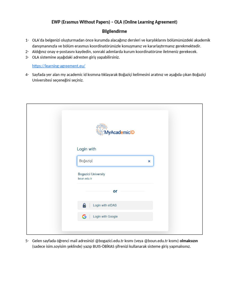 OLA Bilgilendirme | PDF
