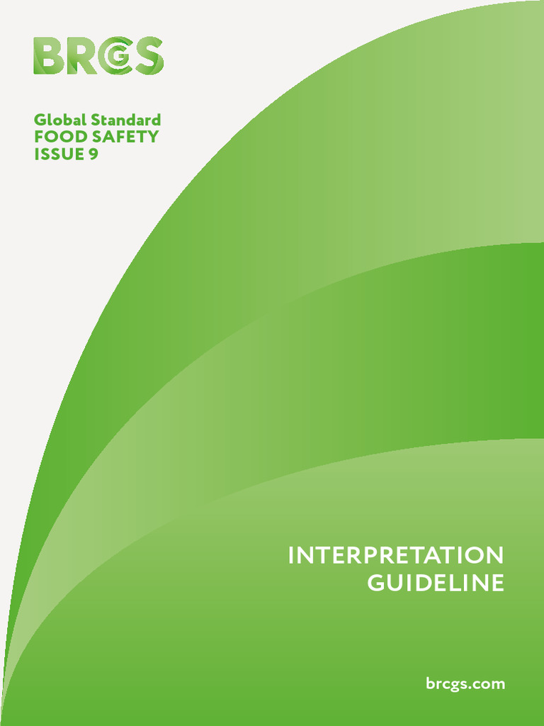 BRCGS Food Safety Issue 9 Guide | PDF | Audit | Damages