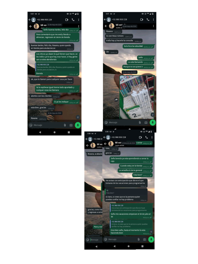 Conv - Sra Vanessa. TF - Pers | PDF