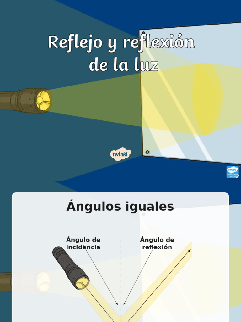 CL CN 1659121305 Powerpoint Refraccion y Reflexion de La Luz Ver 1 | PDF