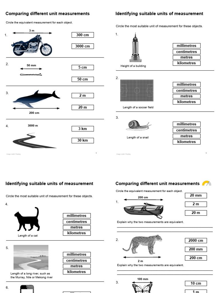 MATM-y5t3u14L1 WRK - Comparing and Selecting Units of Measurement For ...