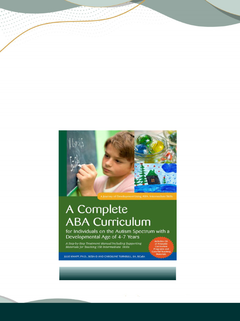 A Complete ABA Curriculum for Individuals on the Autism Spectrum with a ...