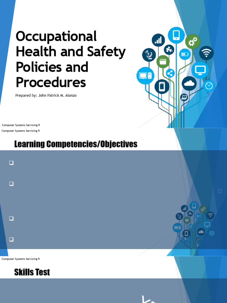 CSS 9 Lesson 2 | PDF | Occupational Safety And Health | Safety