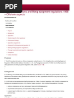 LOLER | PDF | Safety