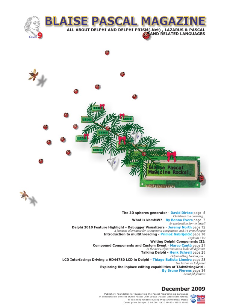 Blaise Pascal Magazine: and Related Languages | PDF | Subroutine ...