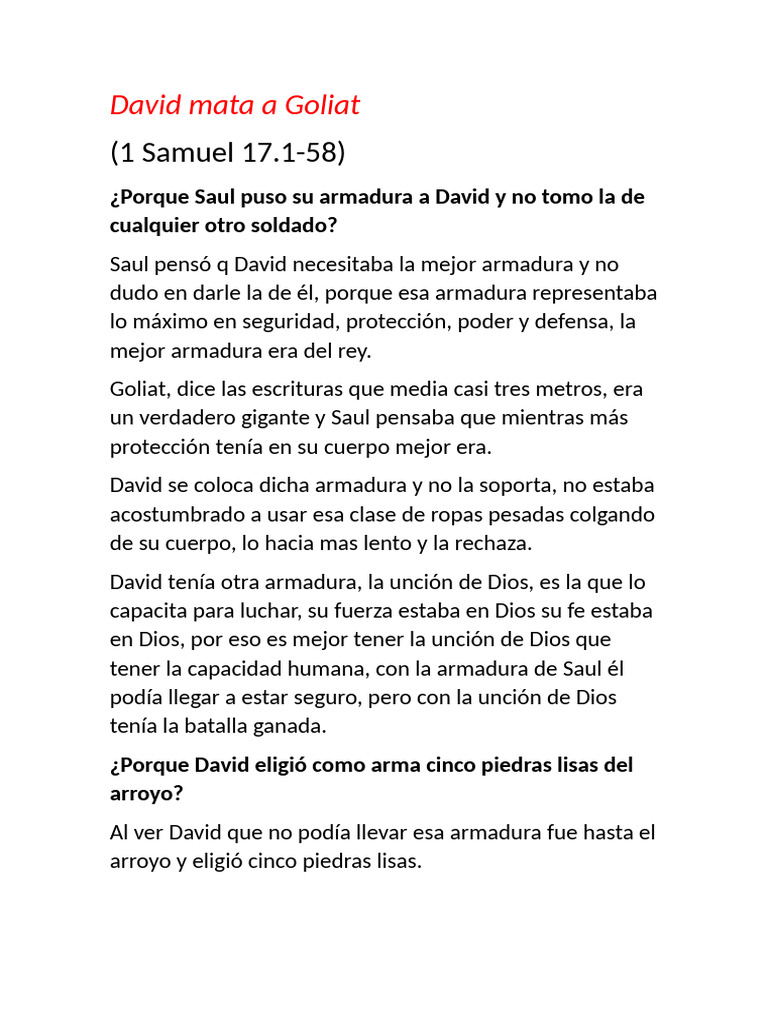 David Mata A Goliat - Docx 11 | PDF