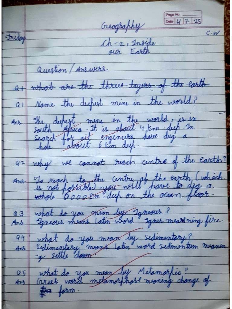 SST Notebook Incomplete Work | PDF