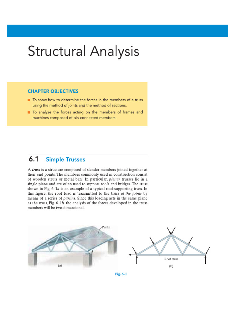 09 Structural Analysis Trusses | PDF