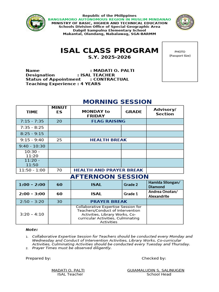 ISAL Class Program Schedule 2025-2026 | PDF | Chess Openings | Chess