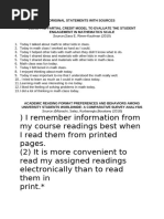 MSLQ | PDF | Self-Improvement