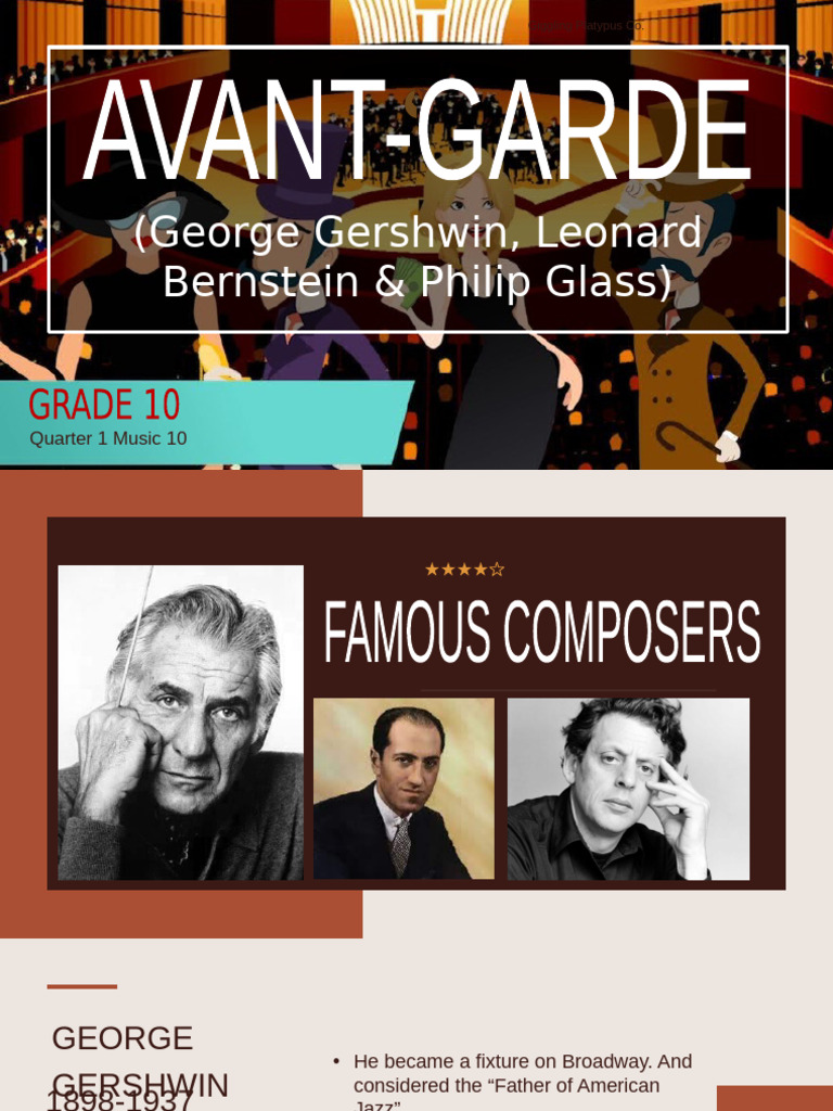 MUSIC10 Q1 PPT Wk1 Day 4 Avant Garde Music | PDF | Musicology ...