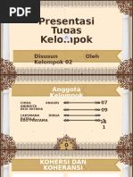 Perbedaan Kohesi Dan Koherensi Beserta Contohnya | PDF