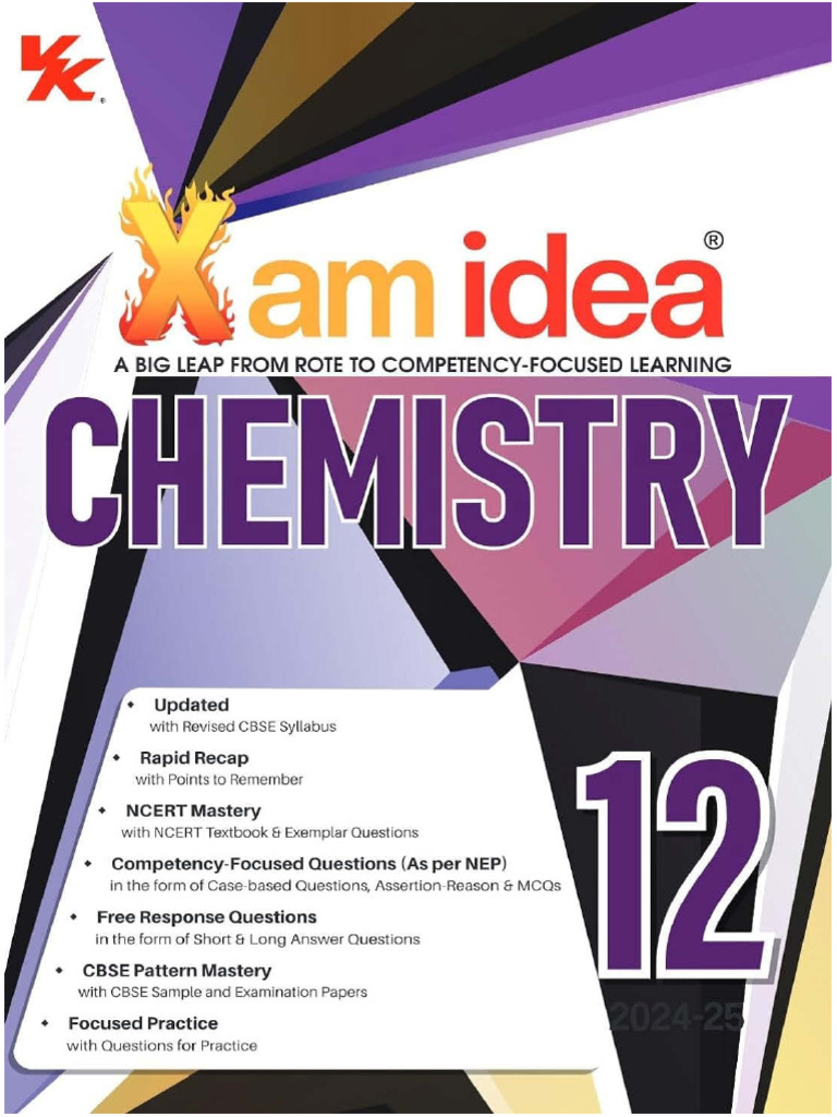 Class 12 Chemistry Xamidea Book Free PDF by Study-Group-9th-To-12th | PDF